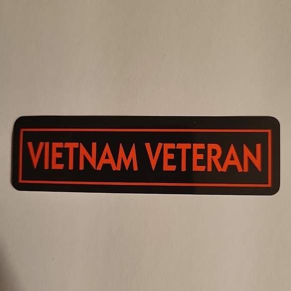 Source Unknown | Other | Vietnam Veteran Motorcycle Helmet Bumper ...